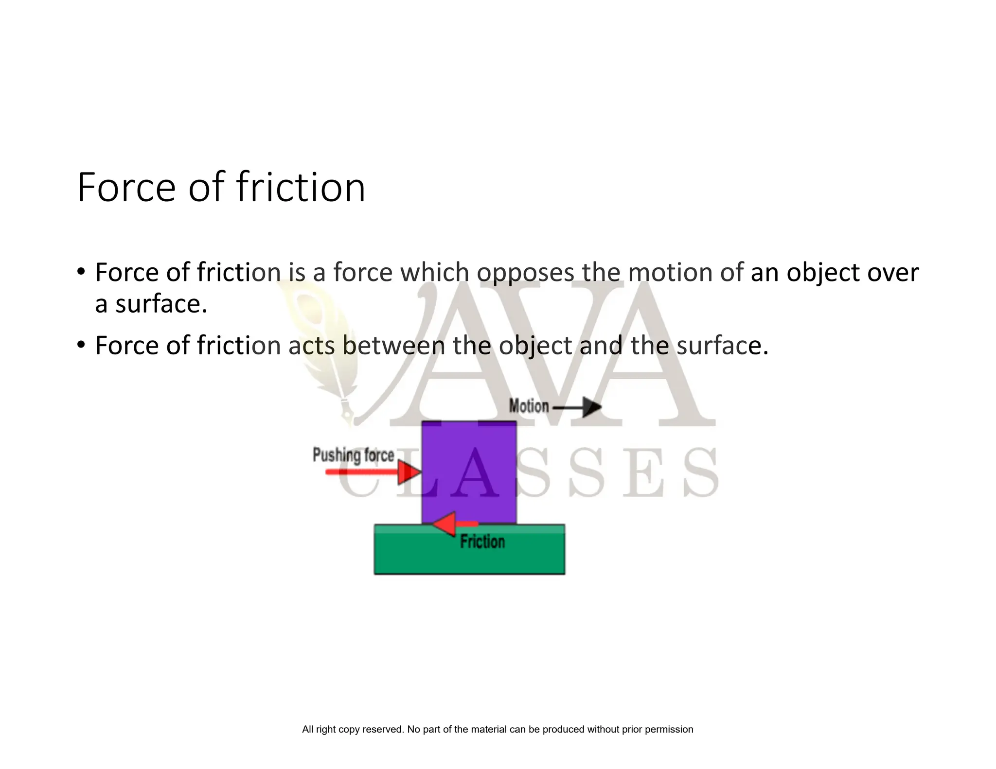 NCERT Solutions friction class 8 notes pdf | PDF