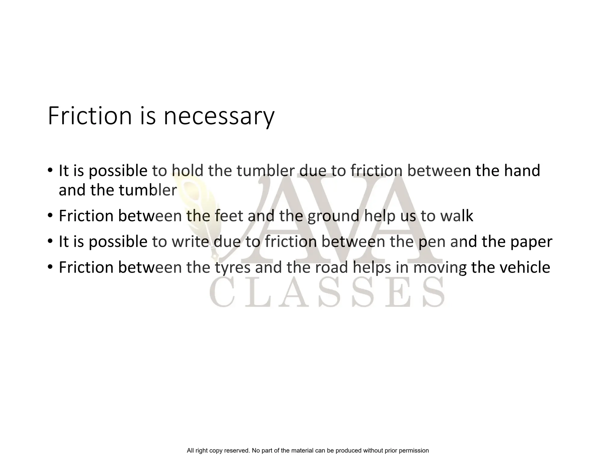 NCERT Solutions friction class 8 notes pdf | PDF