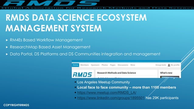 RMDS data science ecosystem approach | PDF | Internet | Computing