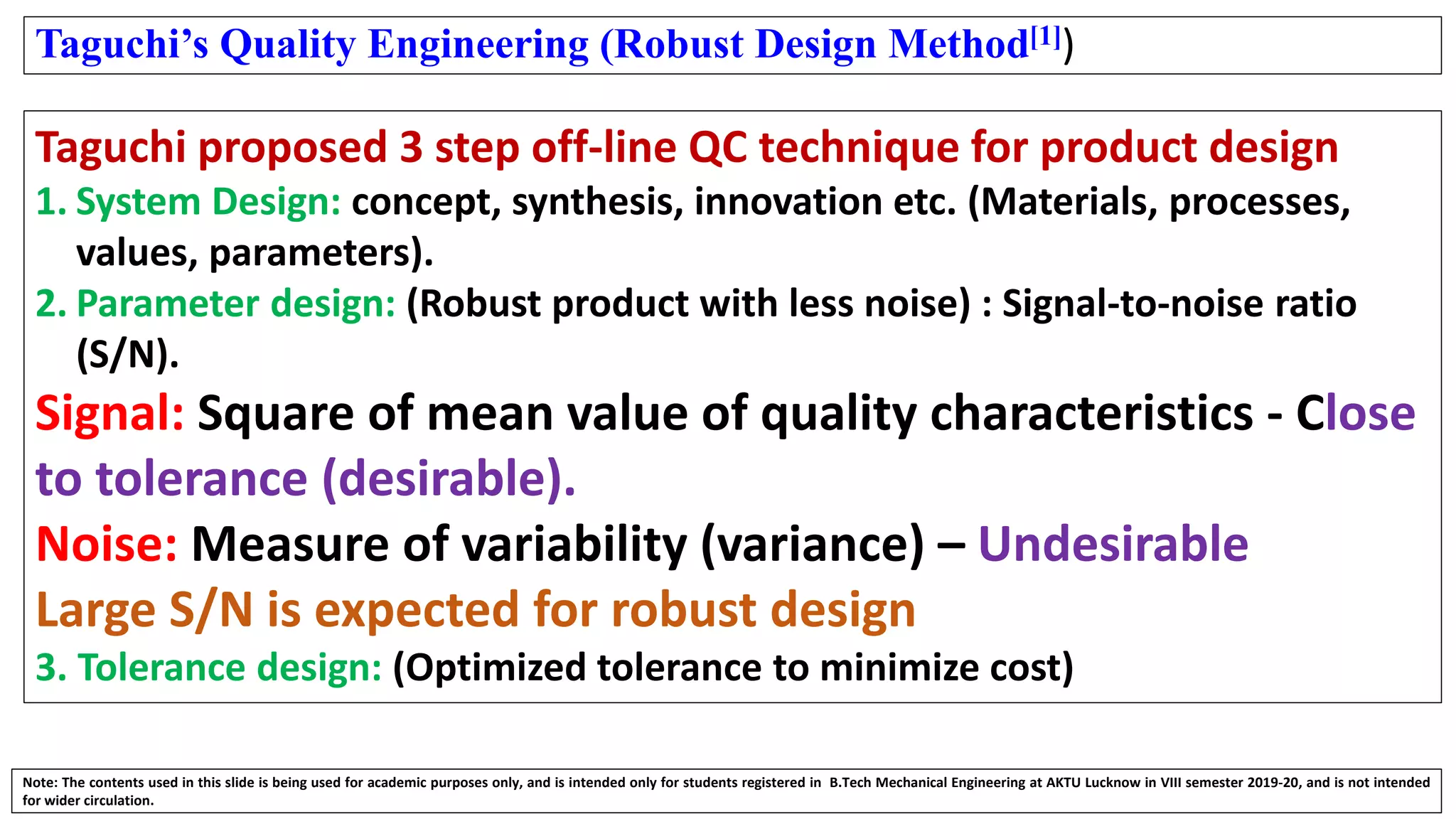 RME-085 TQM Unit-5 part 4 | PPT