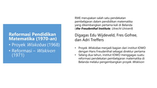 Pembelajaran Matematika Realistik | PPSX