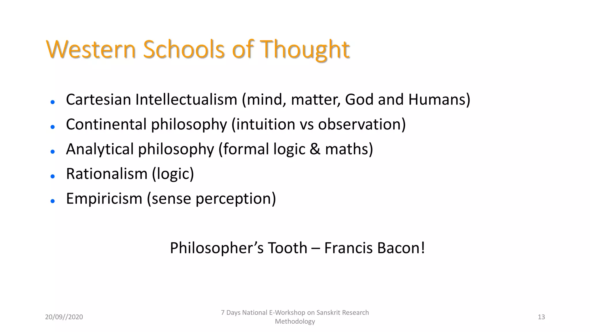 Research Methodology in Sanskrit - East and West Approaches | PDF