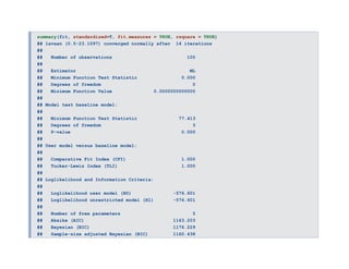 Mediation in R's lavaan package | PDF | Computing | Technology & Computing