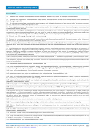 Lean Enablers for Clinical Laboratories | PDF