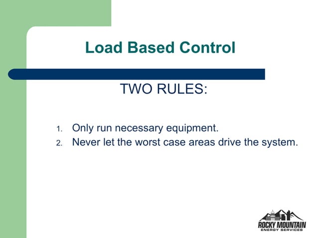 Rmes load based control | PPT
