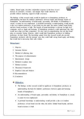 Project Report on Research Methodology | PDF