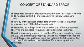 Hypothesis and its important parametric tests | PPT