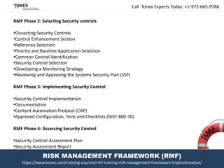 RMF Training, Risk Management Framework Implementation | PPTX