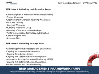 RMF Training, Risk Management Framework Implementation | PPTX