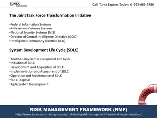 RMF Training, Risk Management Framework Implementation | PPTX