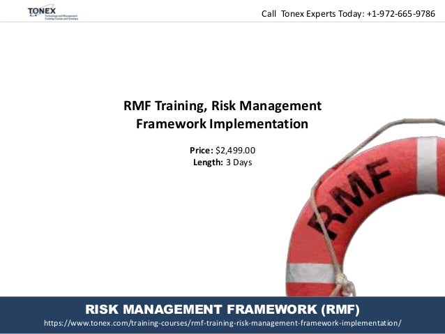 RMF Training, Risk Management Framework Implementation