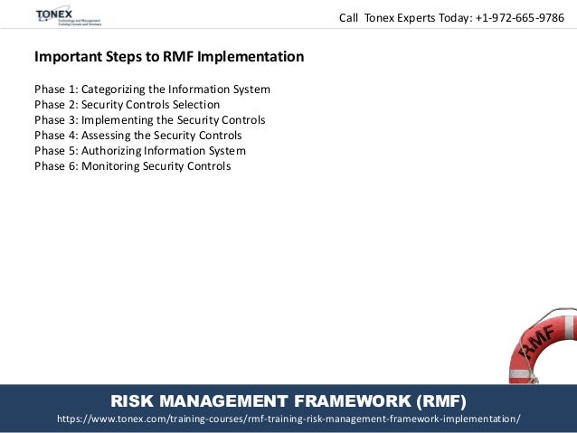 RMF Training, Risk Management Framework Implementation