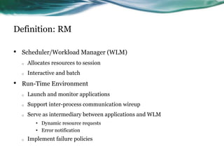 HPC Resource Management: Futures | PPTX | Cloud Computing | Internet