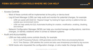 Federal Webinar: RMF, DISA STIGs, and NIST FISMA Compliance using ...