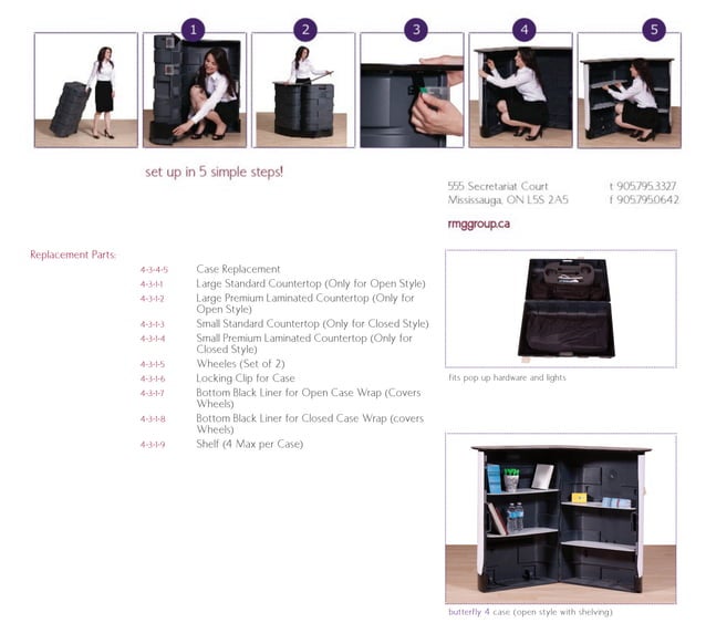 Popup, storage, displays, counters and bannerstands | PDF | Home ...