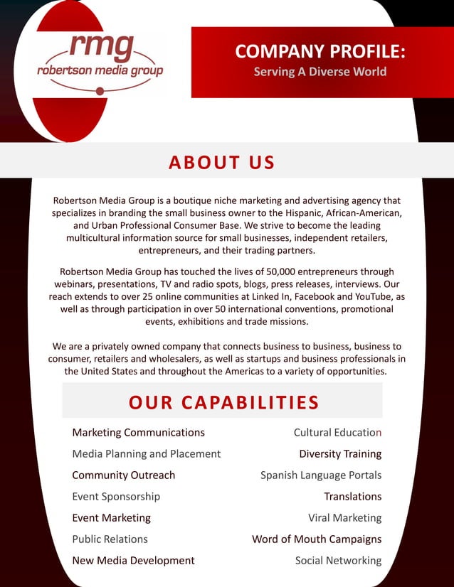 Rmg Company Brochure (1) | PDF