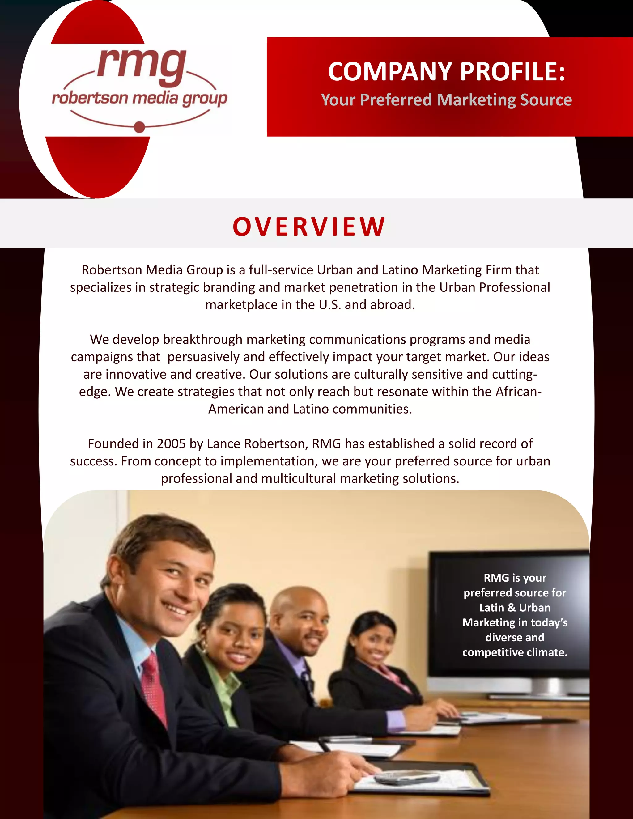 Rmg Company Brochure (1) | PDF