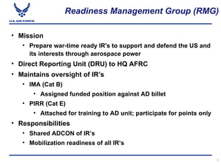 RMG DET 11 IMA Program | PPT
