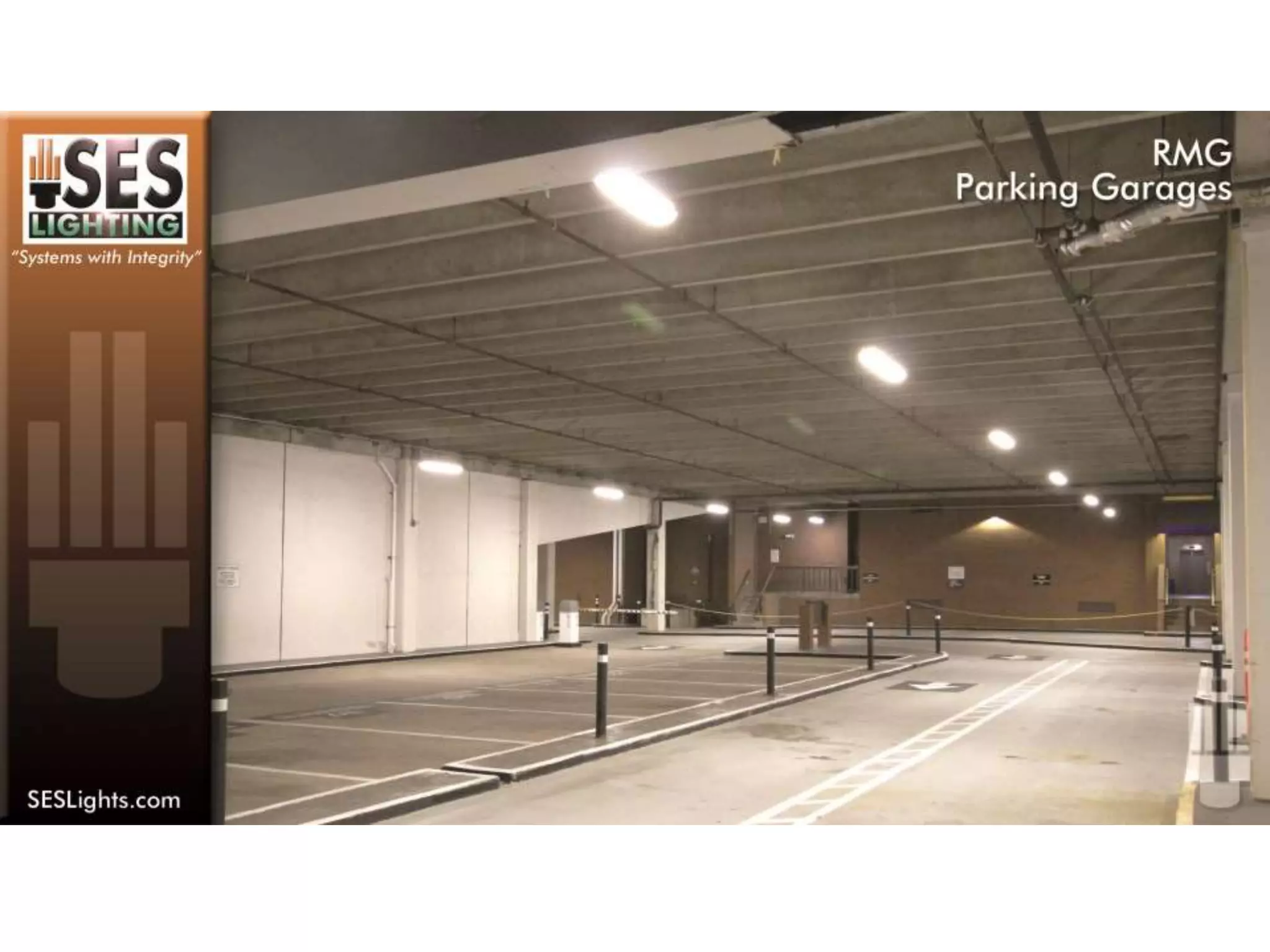SES Lighting Parking Garage LED Installation | PPT