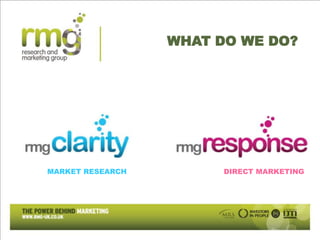 RMG Group Overview | PPT