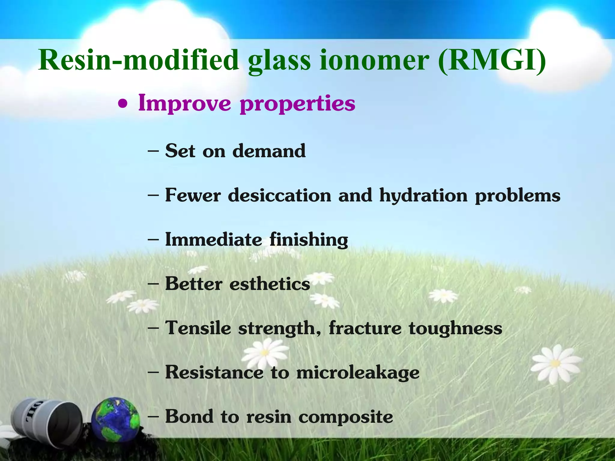 Resin Modified Glassionomer cement | PPTX