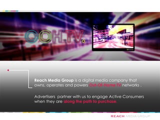 RMG Networks - Leadership in OOH TV | PPT