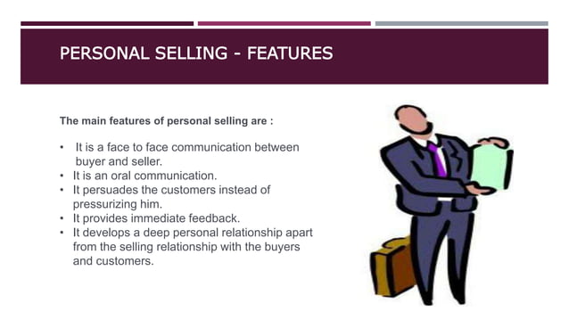 PERSONAL SELLING IN RETAILING | PPT