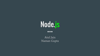 Web with Nodejs | PPT