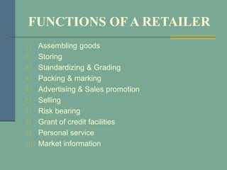 Retailing - BAF | PPT