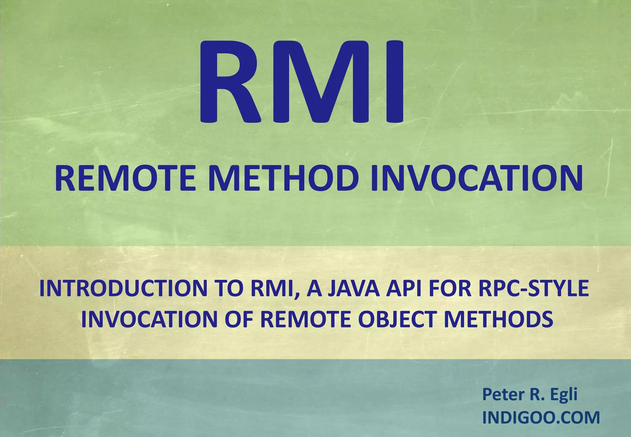 Remote Method Invocation (RMI) | PDF | Programming Languages | Computing