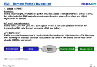 Remote Method Invocation (RMI) | PDF