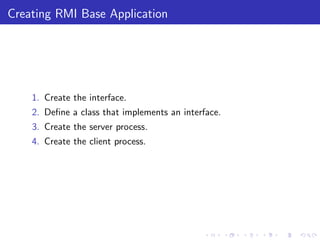 Remote Method Invocation | PDF