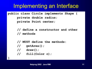 Remote Method Invocation | PPT