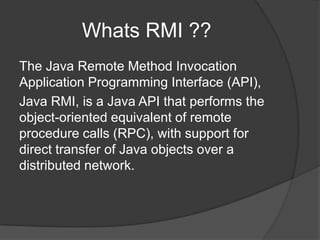 Rmi | PPT