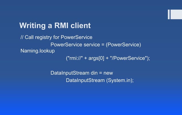 Remote Method Invocation in JAVA | PDF | Programming Languages | Computing