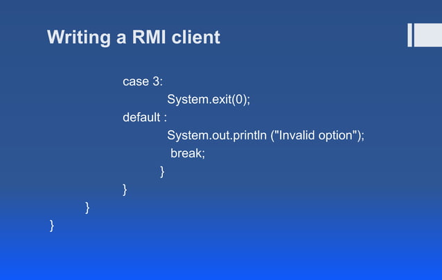 Remote Method Invocation in JAVA | PDF | Programming Languages | Computing