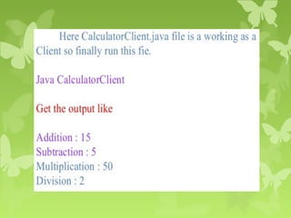 Remote method invocation | PPT