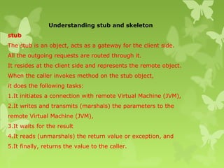 Remote method invocation | PPT