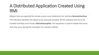 Rmi, corba and java beans | PPTX