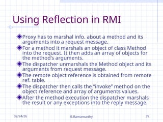 Comprehensive Guide to Building Distributed Systems with Java RMI | PPT