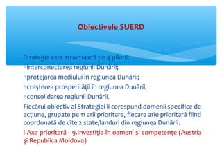 RM in cadrul Strategiei UE pentru Regiunea Dunarii | PPT