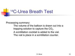 C14 urea breath test | PPT