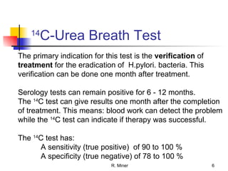 C14 urea breath test | PPT