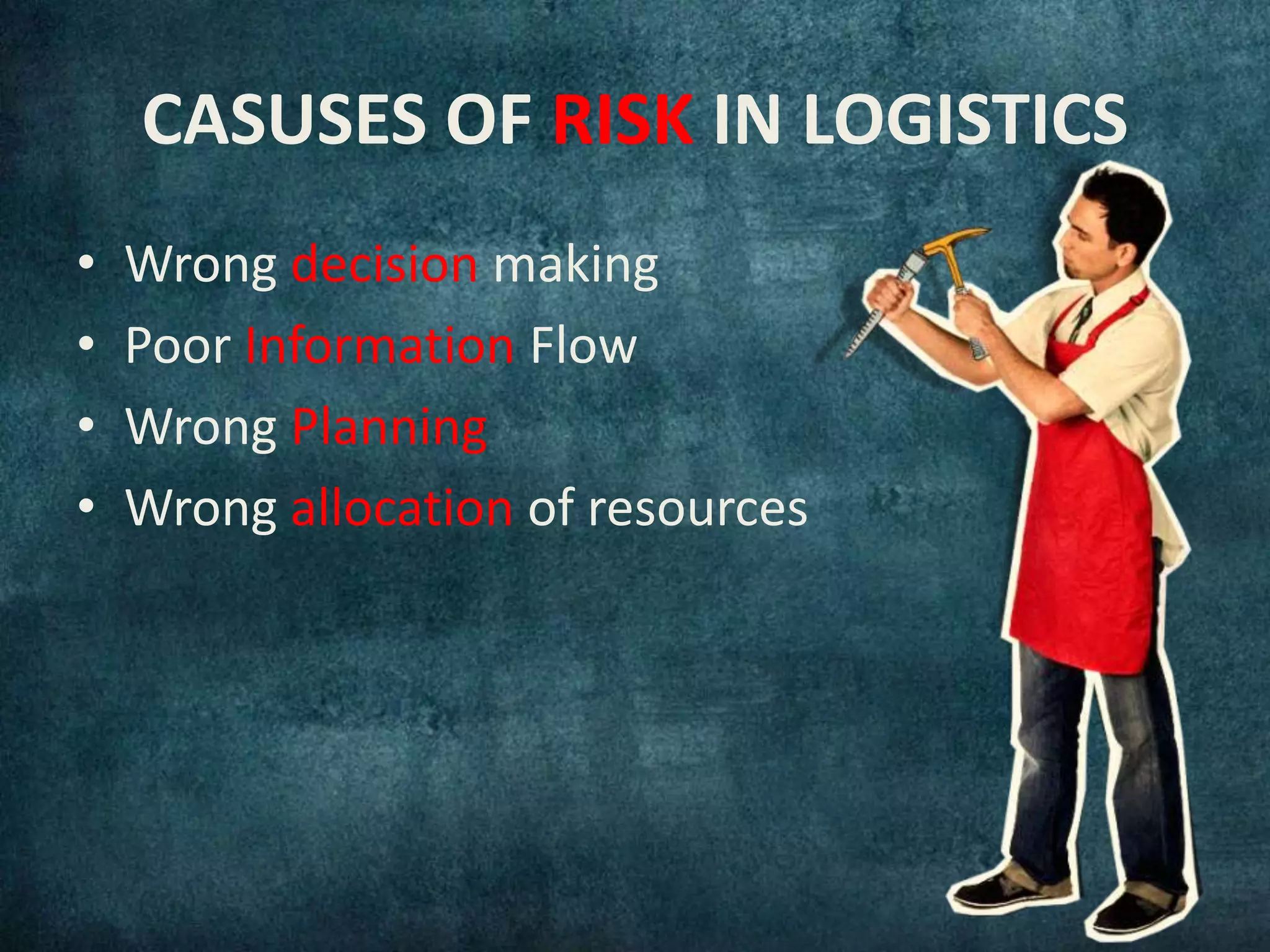Risk Management in logistics | PPTX