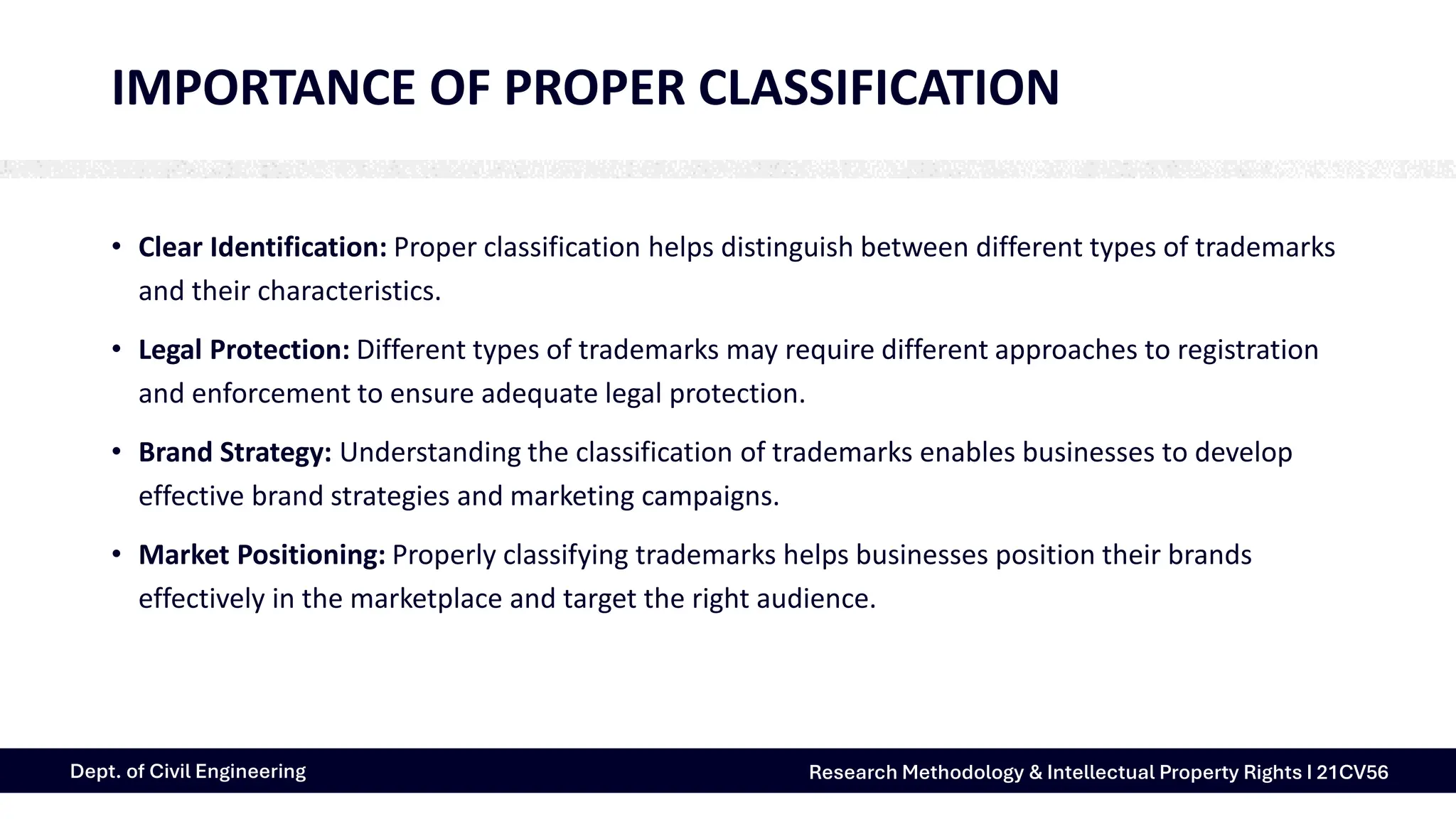 Understanding Trade marks-Designation, Classification & Registration | PDF