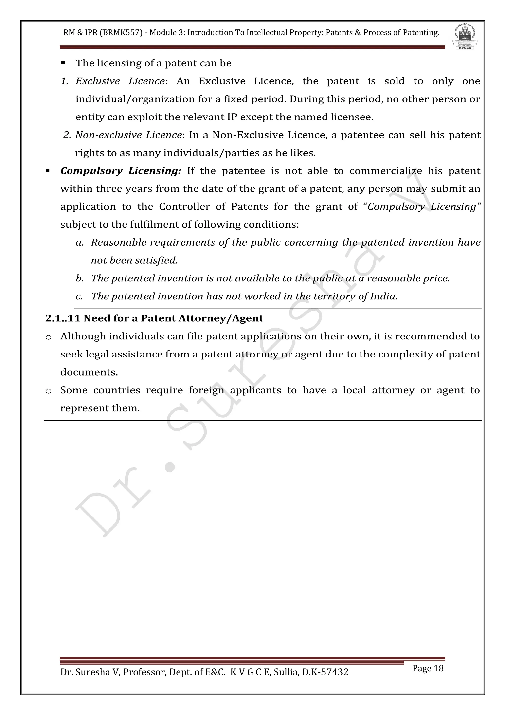 RM & IPR-BRMK557- Module 3-final by Dr.Suresha V.pdf