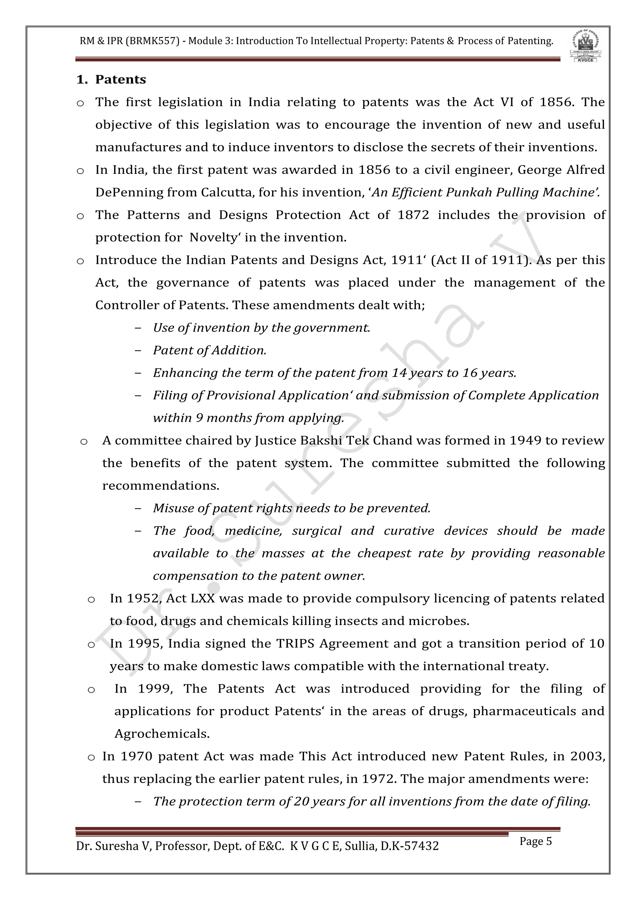 RM & IPR-BRMK557- Module 3-final by Dr.Suresha V.pdf
