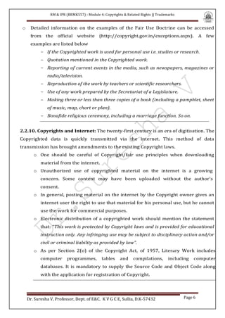 RM & IPR-BRMK557- Module 4-Final by Dr.Suresha V.pdf