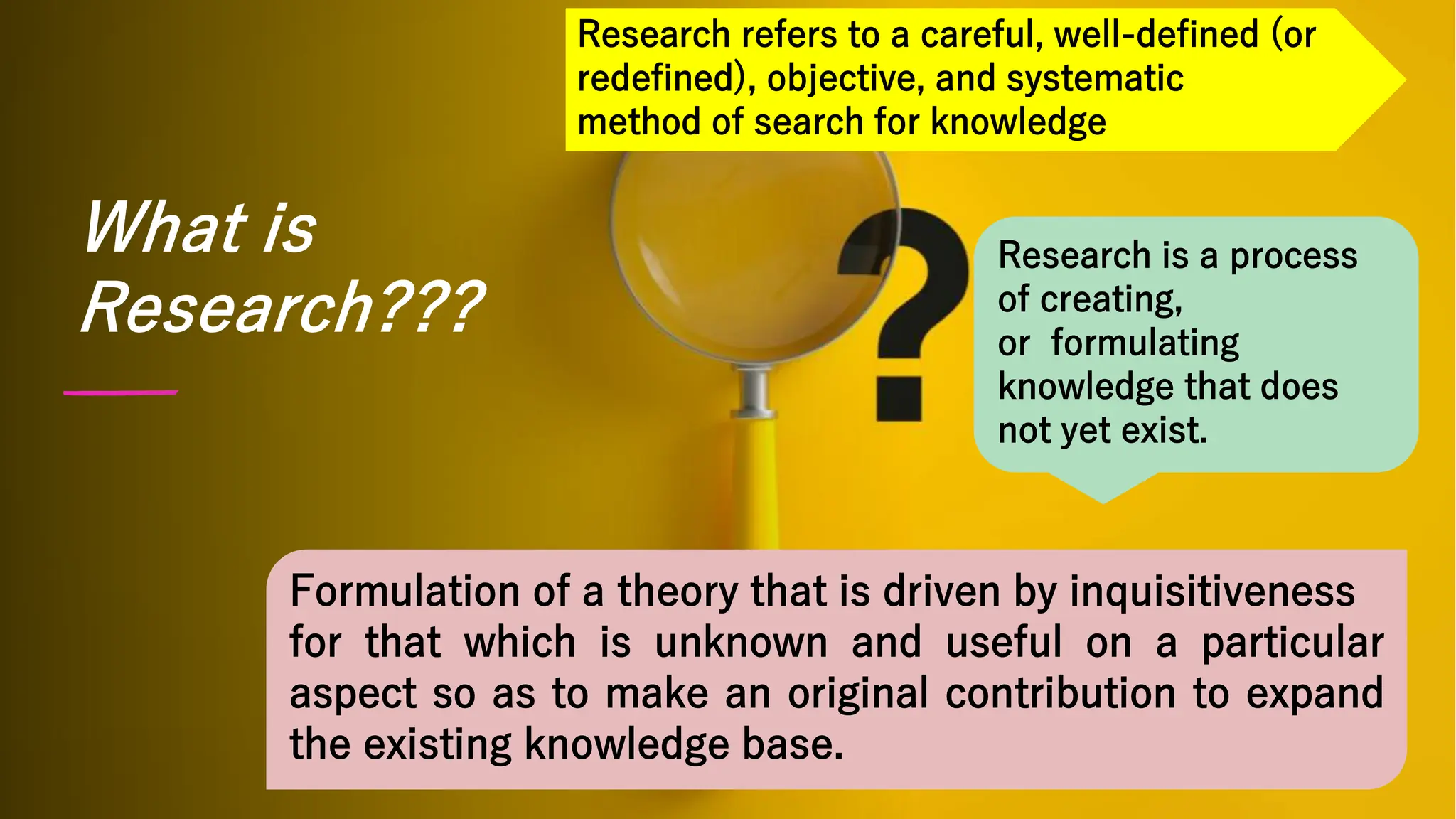 RM & IPR Module1 PPT by Prof. Manjula K, Assistant Professor, Dept. of ...
