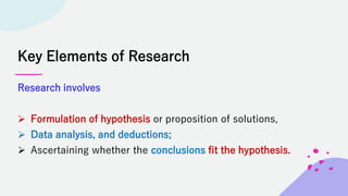 RM & IPR Module1 PPT by Prof. Manjula K, Assistant Professor, Dept. of ...